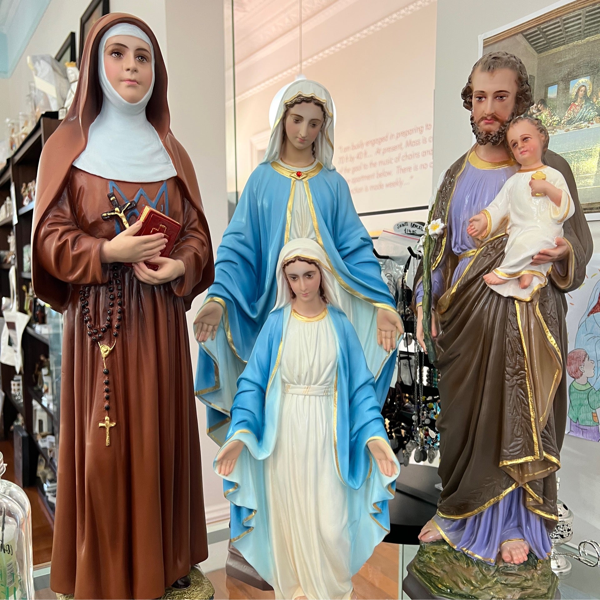 Hand painted Statues | St Patrick's Gift Shop