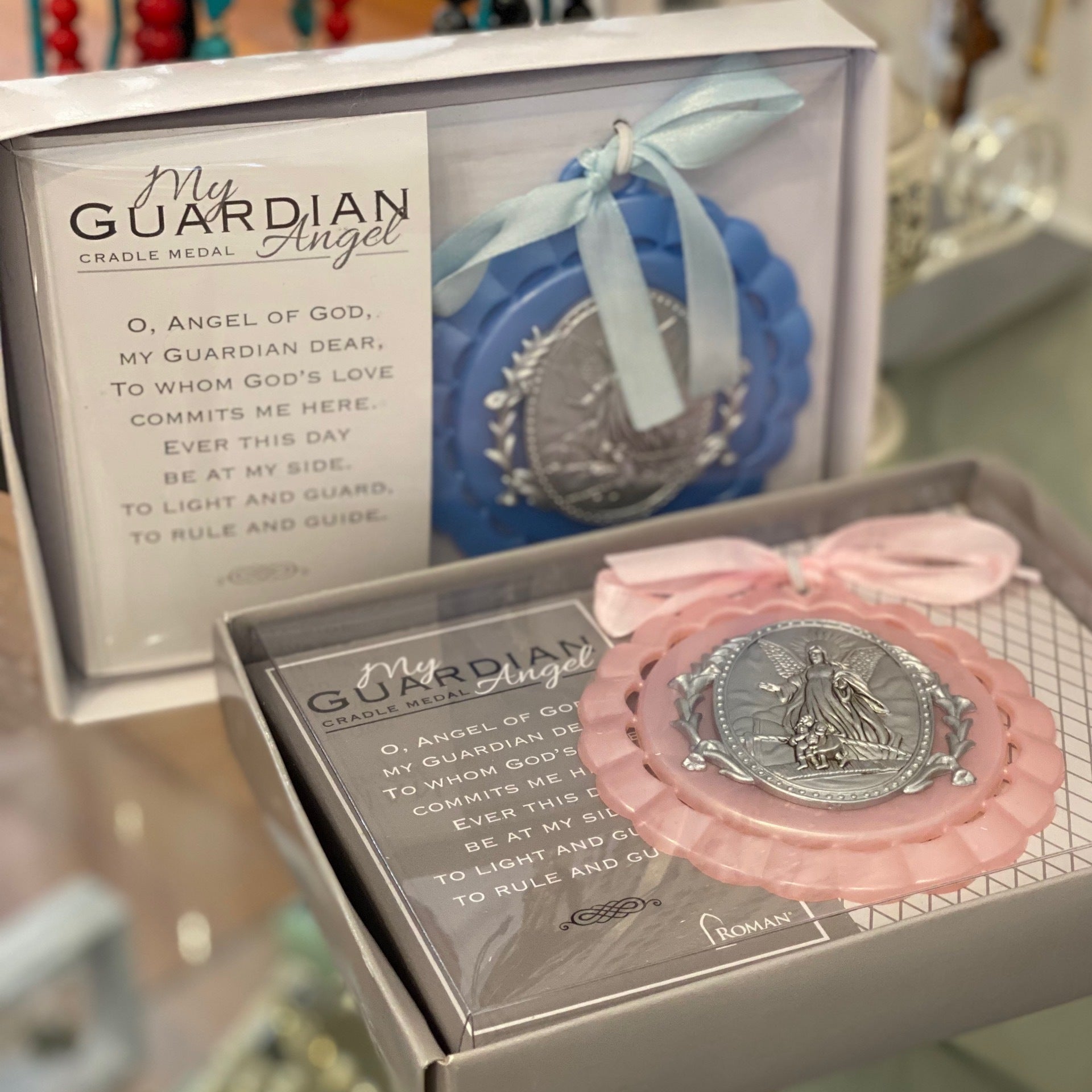 My Guardian Angel Crib medal-Various | St Patrick's Gift Shop