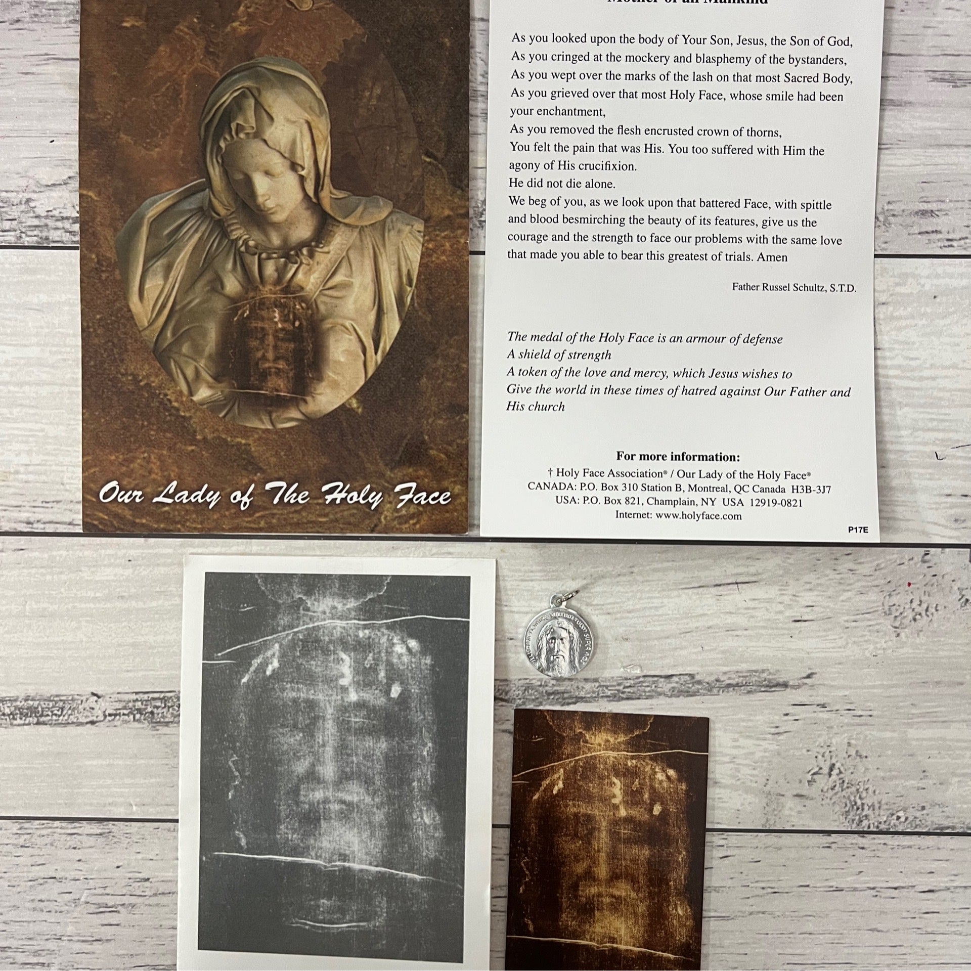 Holy Face Prayer Pack (Shroud of Turin) | St Patrick's Gift Shop